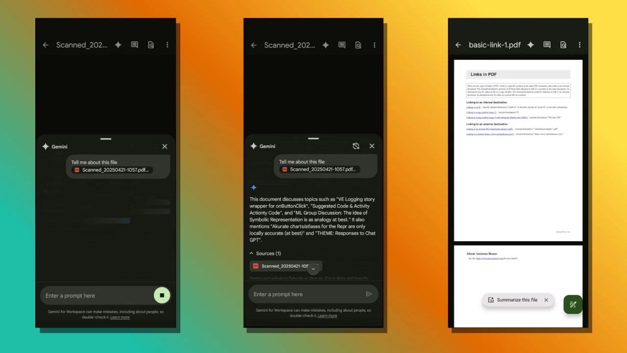 Google Drive's 'Collaborate with Gemini' feature arrives on mobile devices - Neowin