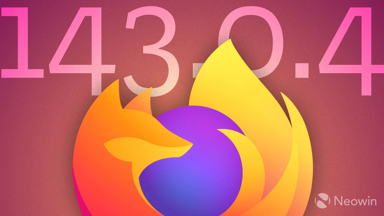 Firefox 143.0.4 fixes performance issues on Google websites - Neowin