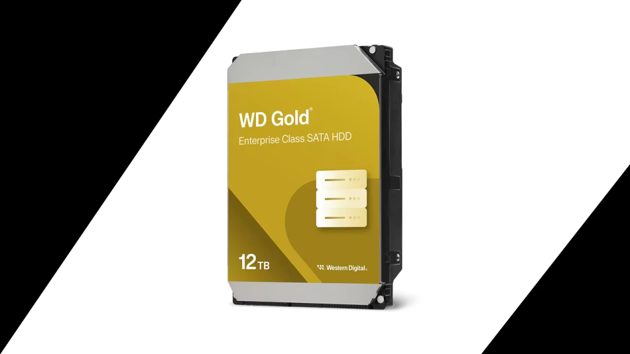 Amazon Deal: WD Gold 12TB 7200 RPM CMR hard disk for NAS/Plex/Servers ...