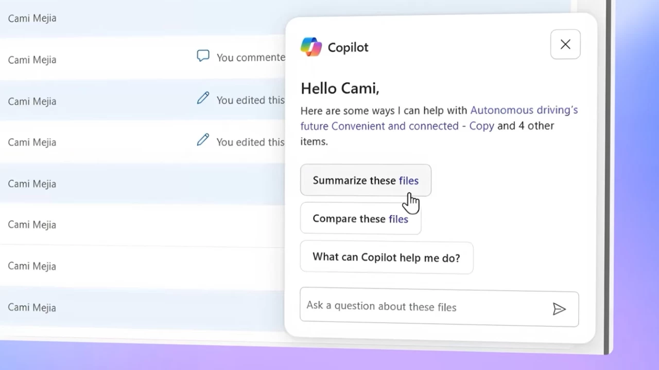 Microsoft announces seamless Copilot integration in OneDrive for enterprise users - Neowin