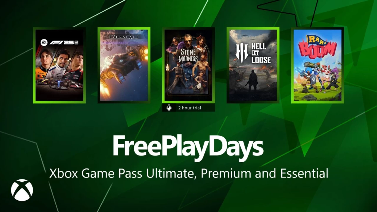 F1 25, Everspace, Hell Let Loose, and more join Xbox Free Play Days ...
