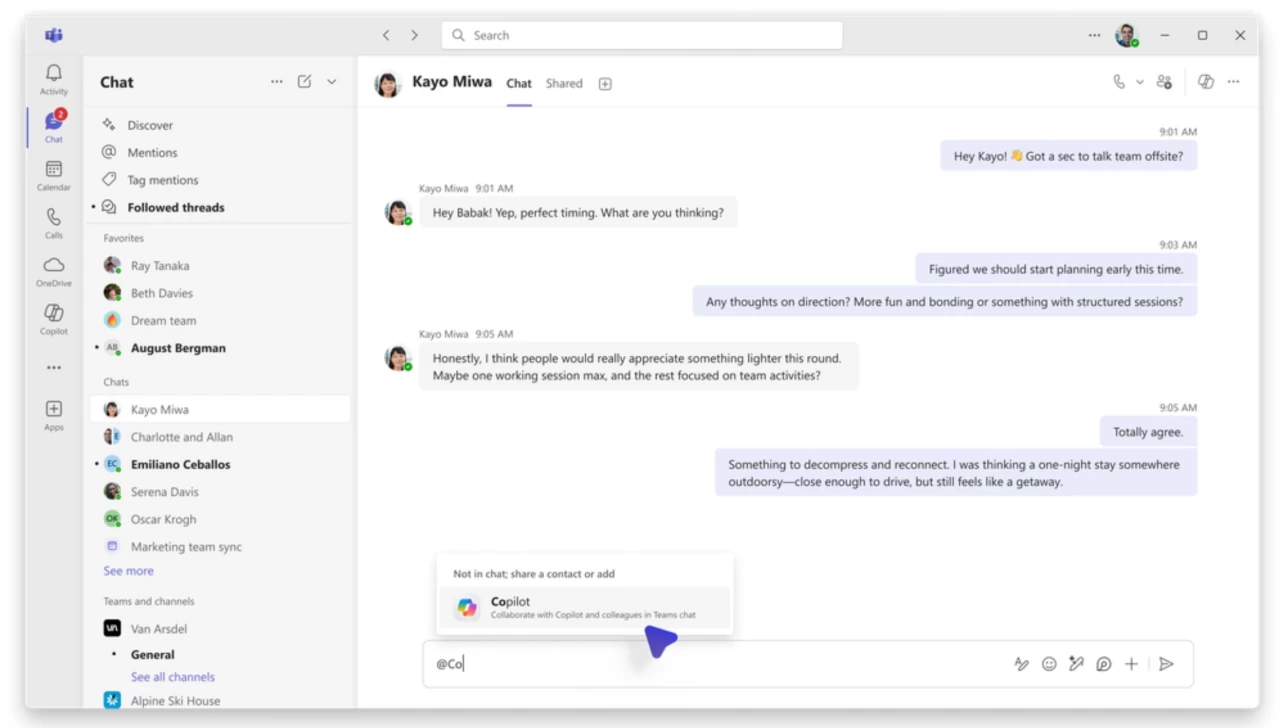 Microsoft brings Copilot to Teams group chats - Neowin