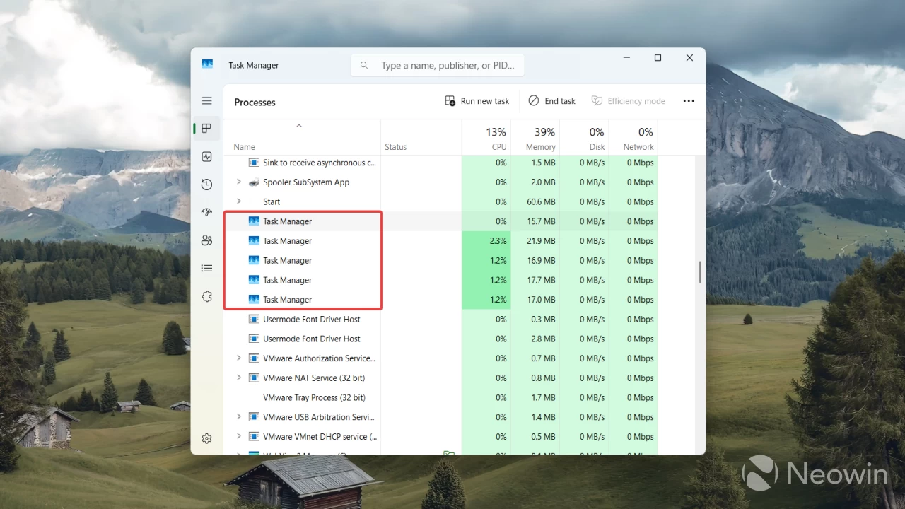 Odd Windows 11 bug duplicates Task Manager process instead of closing ...