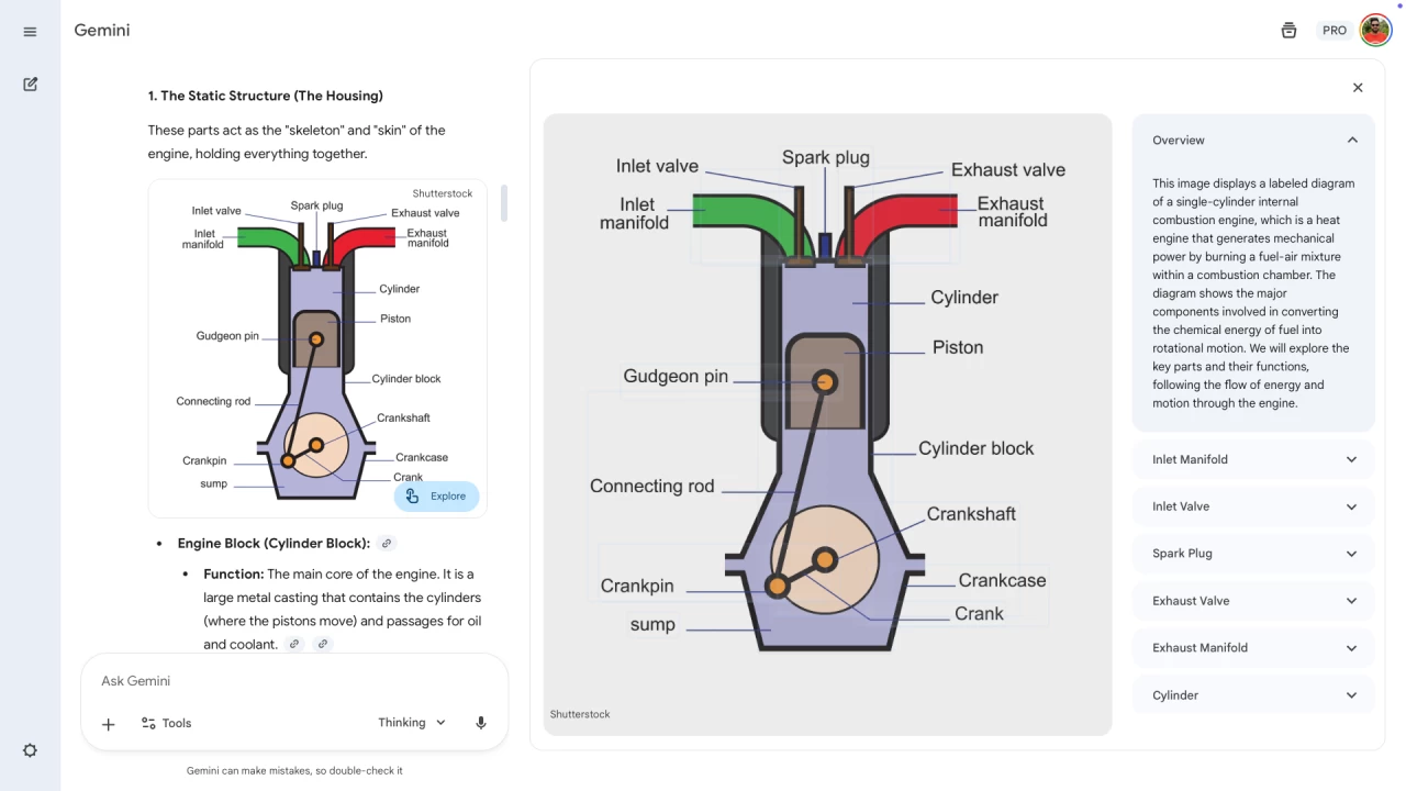 Gemini ups its learning game with new interactive diagrams for science ...
