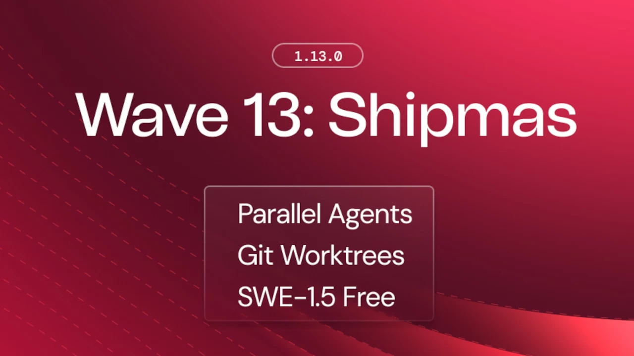 Windsurf Wave 13 introduces the new SWE-1.5 model and Git worktrees ...