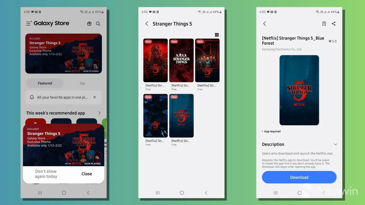 Here's how you can get the new Stranger Things theme for Samsung Galaxy ...