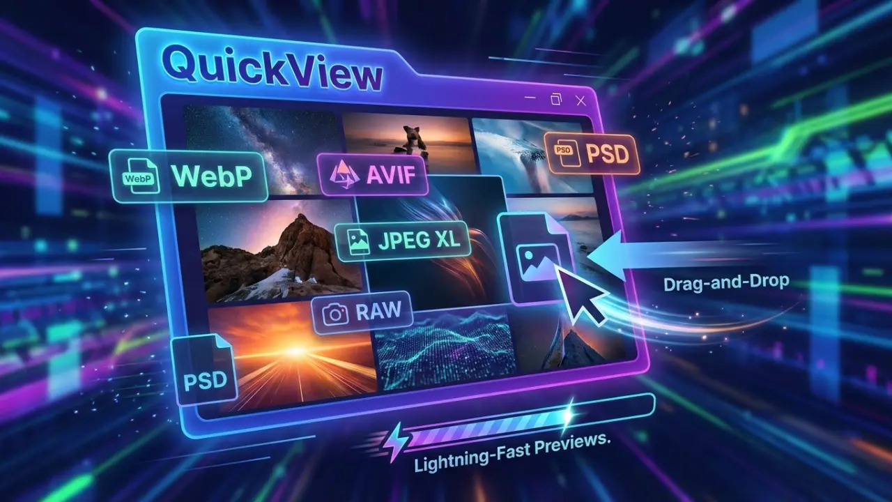 QuickView - Fast image viewer for WebP, AVIF, JPEG XL - Neowin