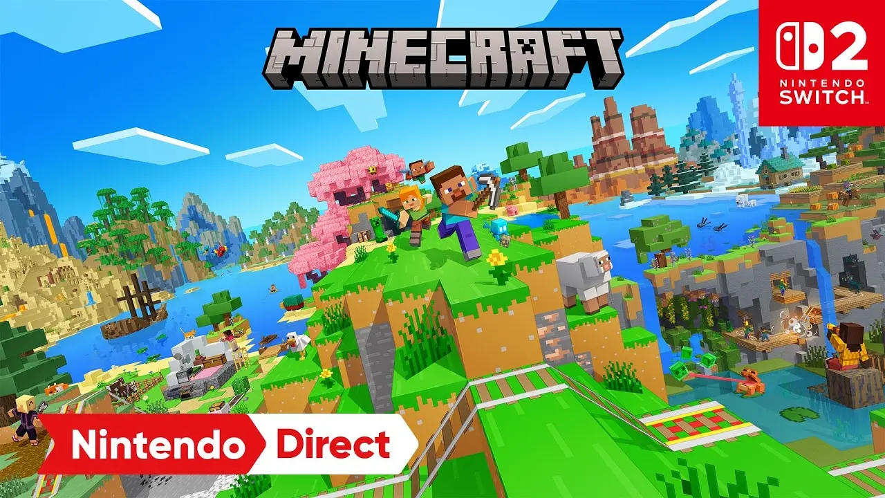 Minecraft is getting a Switch 2 native version with the Vibrant Visuals ...